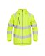 PULSAR® REACT Men's Hi-Vis Waterproof Yellow Shell Jacket : Safety ...
