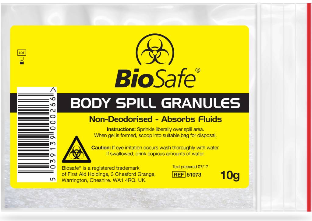 BIOSAFE UNFRAGRANCED POWDER 10gm : Safety Equipment & PPE Workwear ...