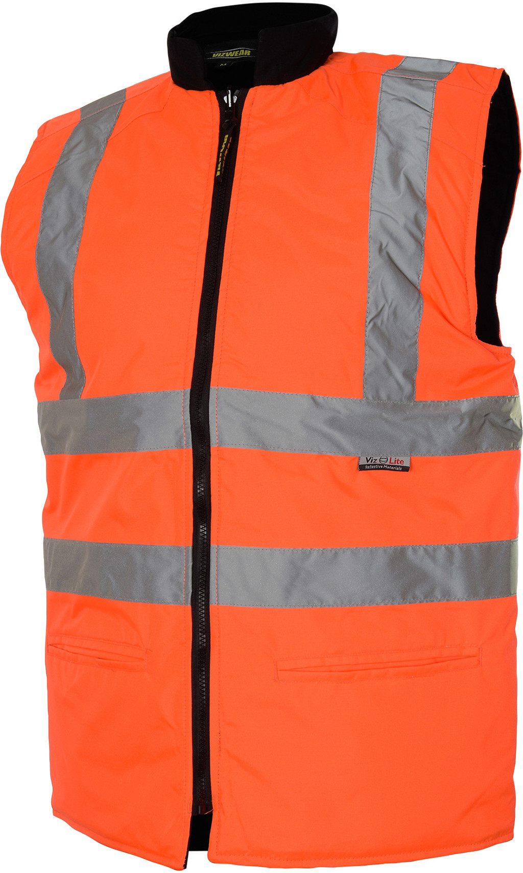 Hiviz Bodywarmer : Safety Equipment & PPE Workwear | North Hire & Sales
